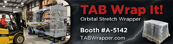 TAB Wrapper Tornado Orbital Stretch Wrapping System