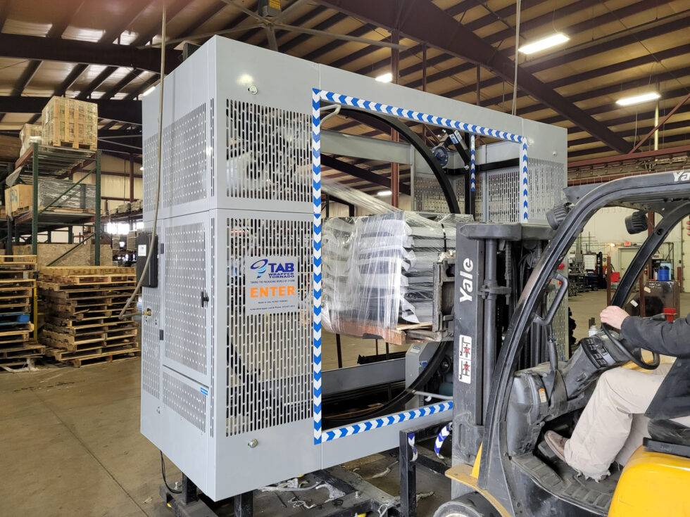 TAB Wrapper Tornado Dual Dispensing Orbital Wrapper
